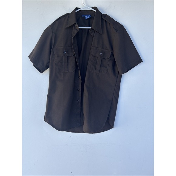 Propper | Shirts | Propper Mens Stain Resist Tactical Outdoor Short Sleeve Dwr Work Shirt Nice ...